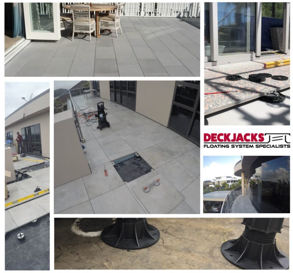 Floating Tile Deck Solutions with Nurajack | Deckjacks