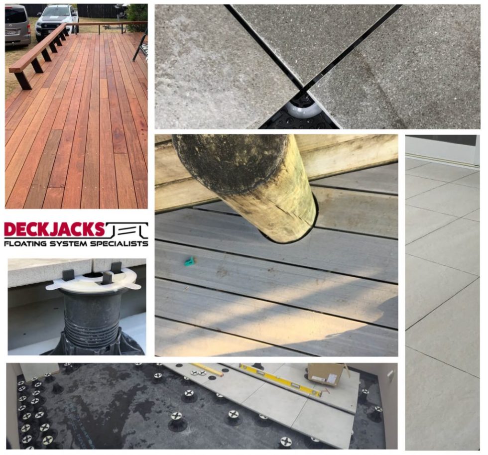 Floating Tile Deck Solutions with Nurajack | Deckjacks